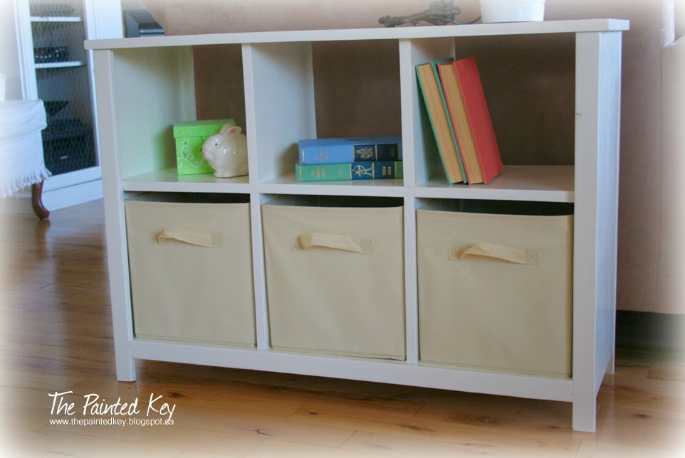 The Painted Key: 6 Cubbie Storage