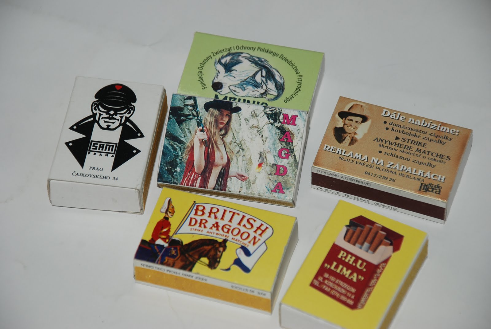 MATCHBOXES AND LABELS COLLECTION: December 2010