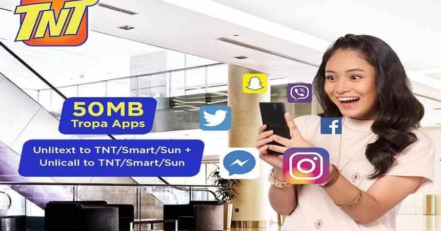 TNT SC20 or Super Combo 20 – 2 days Unli Call and Text for only P20