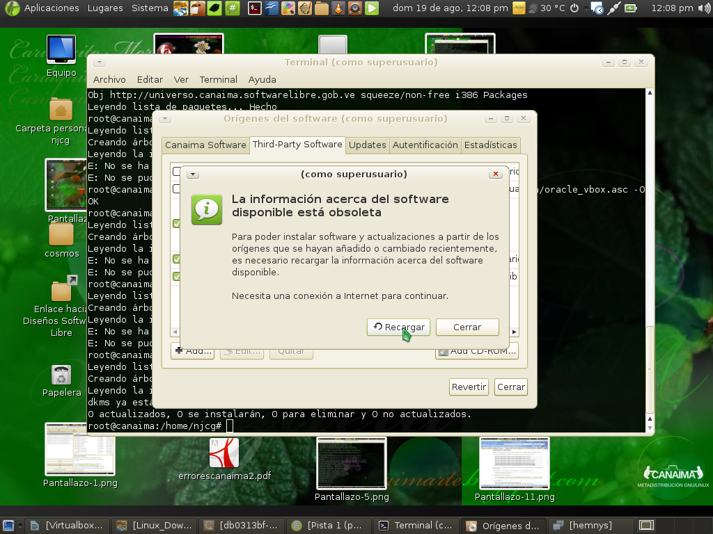 EnCanaimArte: Virtualbox en Canaima 3.0 “Roraima” (Instalación por consola)
