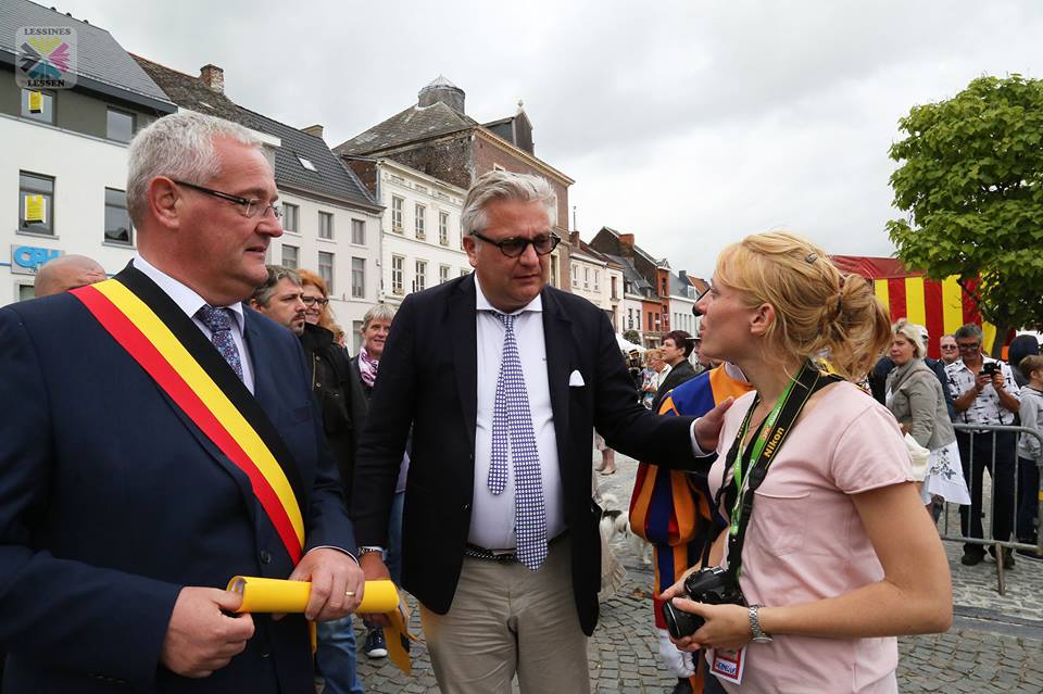 Pro Belgica - Hainaut: Visite du prince Laurent à Lessines à l'occasion ...