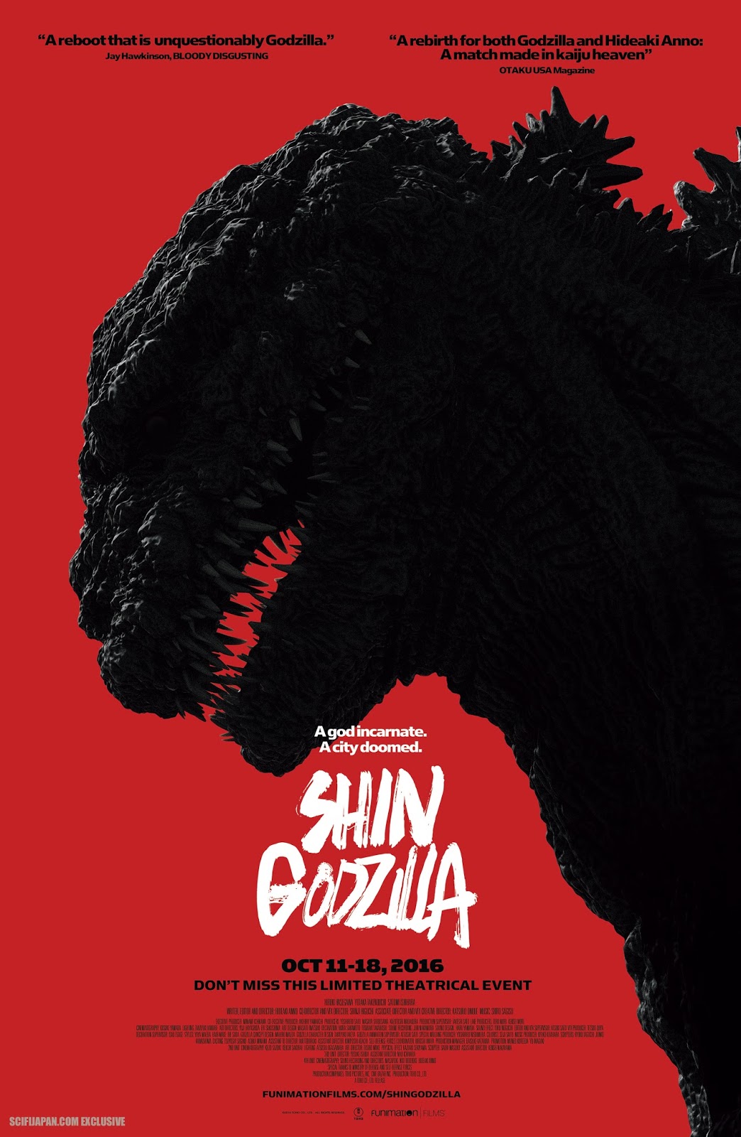 The Terrible Claw Reviews: Shin Godzilla (2016) [Political Science Fiction]