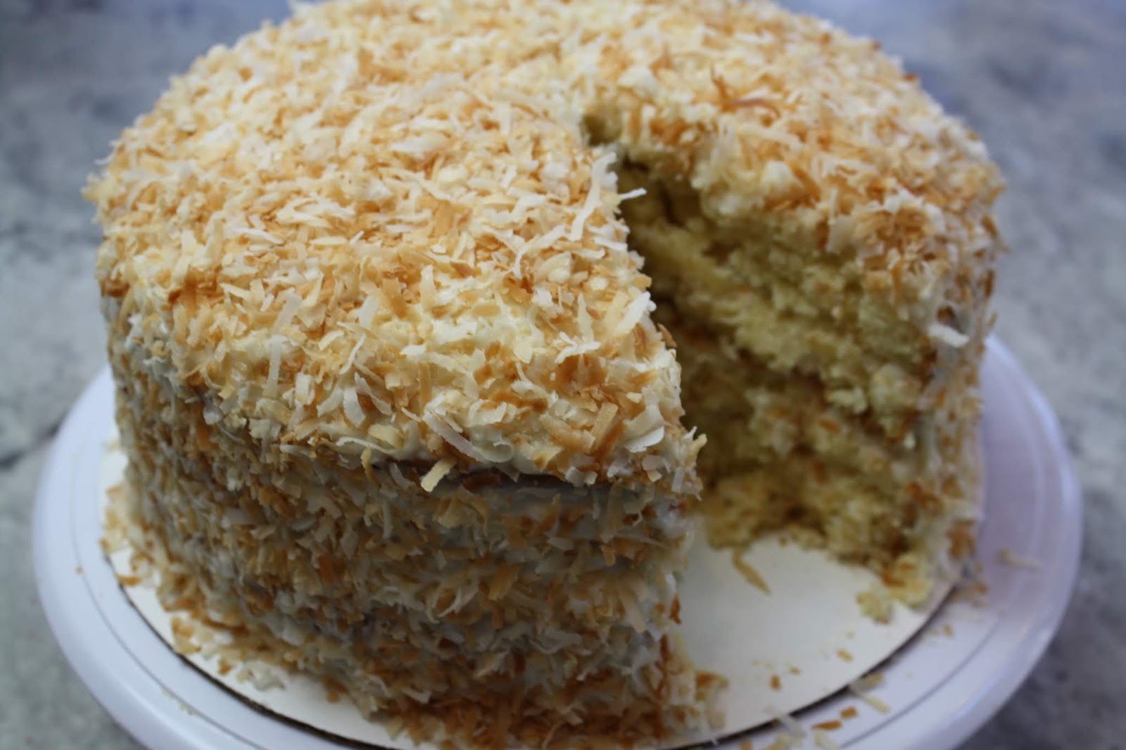 Gluten Free Coconut Cake - Kimberly's Gluten-Free Kitchen