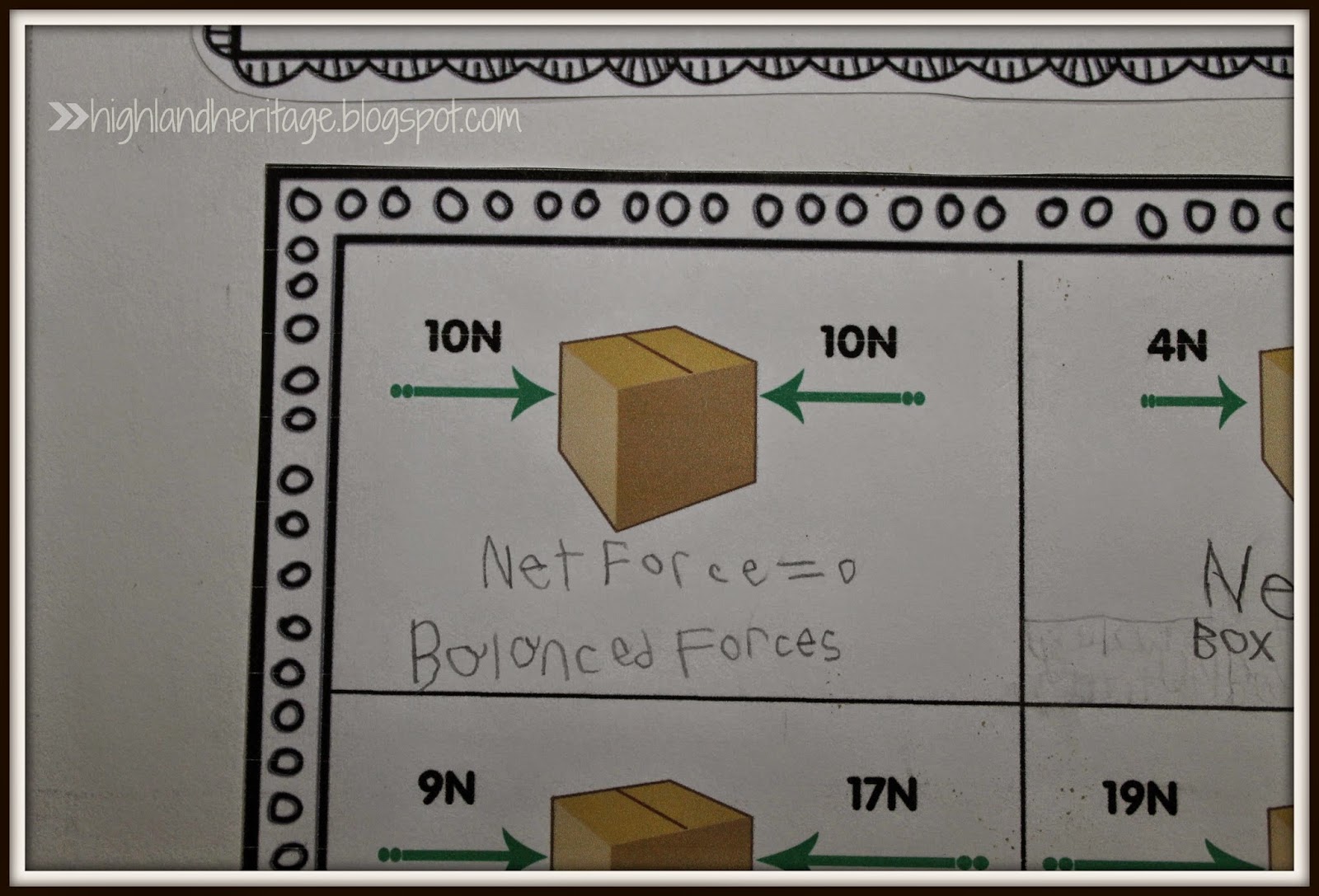 Highland Heritage Homeschool: Interactive Science Notebook - Physics ...