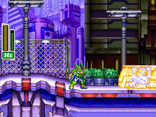 ROCKMAN ZX MAP AREA C - RMMH洛克人回憶之館