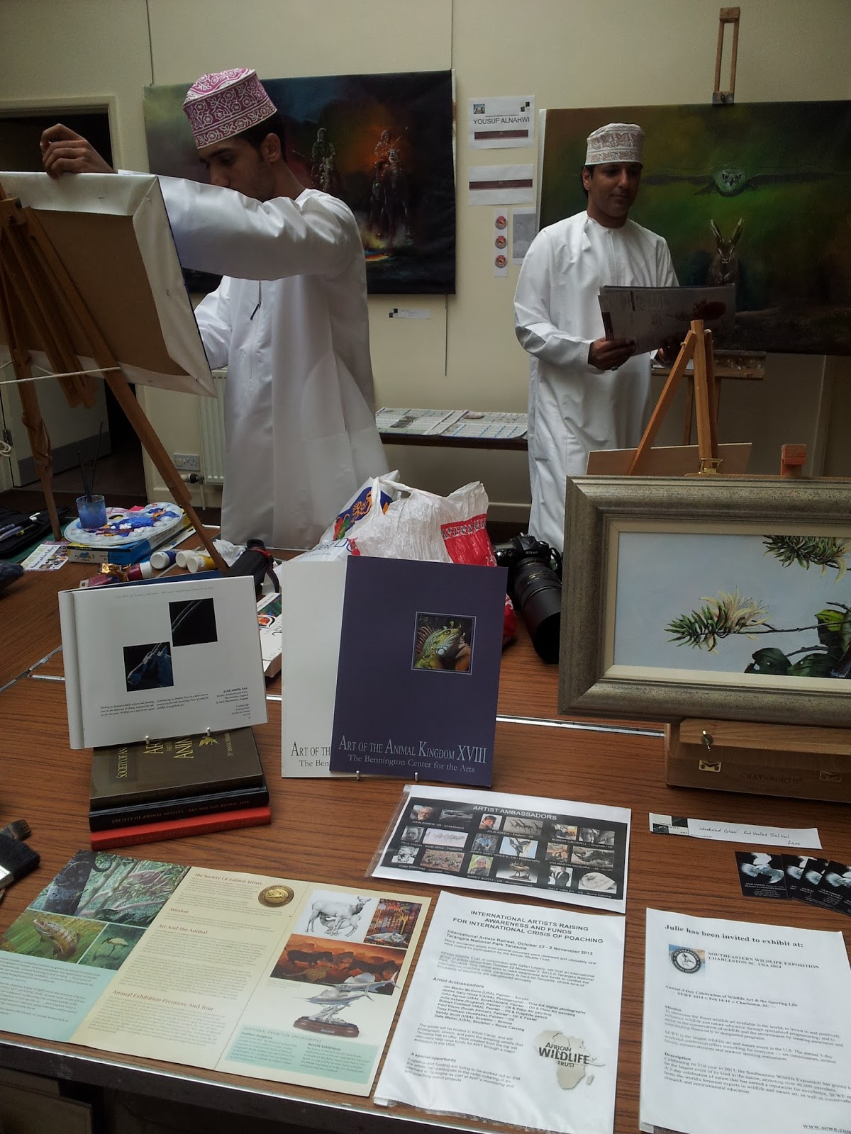 Oman Wild Art: Oman Wild Art in England