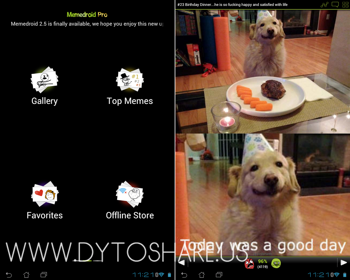 Memedroid Pro for Android - SandrowLoaderZ Blog