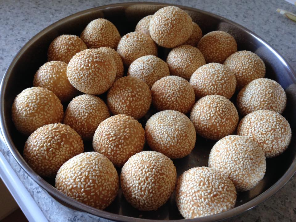 What can I eat mum? : My Air Fried Chinese Sesame Balls (Jin Dui 煎堆/芝蔴球)