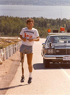 Teena in Toronto: Book ~ "Terry Fox: His Story" (2000) Leslie Scrivener