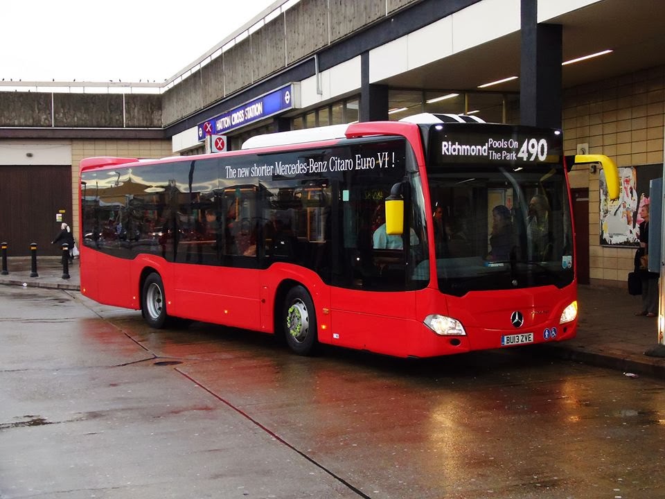 The Circle of London : Vehicle Focus: MBK1 [BU13 ZVE]