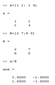 PEMBAGIAN MATRIKS (ARRAY DIVISION)