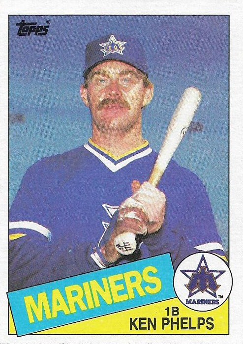 1985 Topps: #582 - Ken Phelps