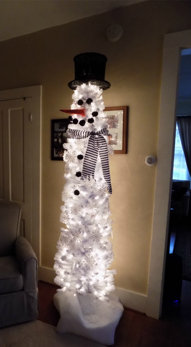 One Savvy Mom ™ | NYC Area Mom Blog: Snowman Christmas Tree How To ...