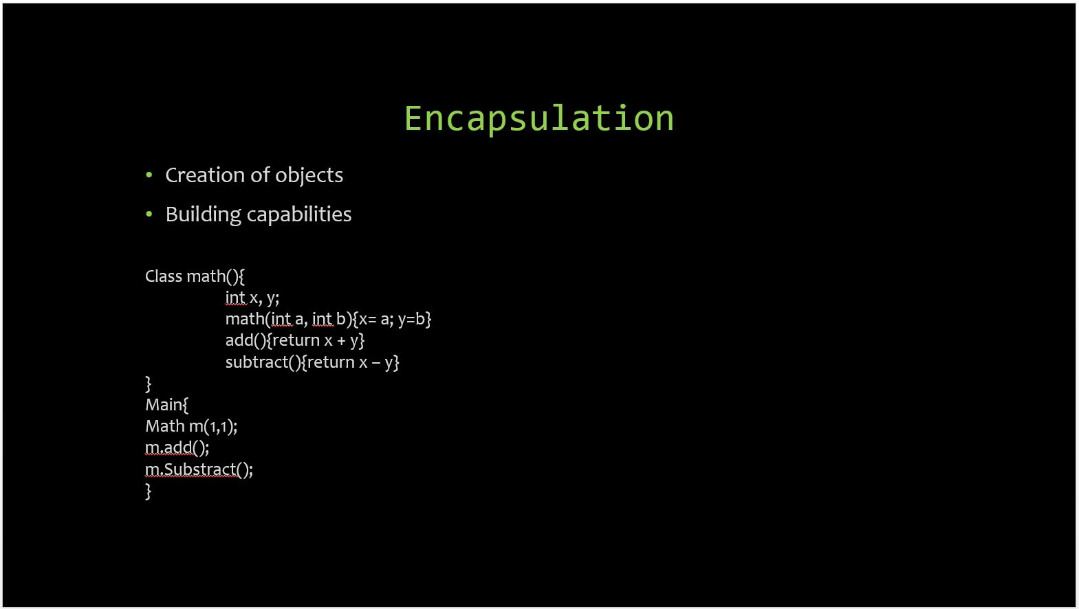 My Thoughts: PowerPoint Presentation on Object Oriented Design