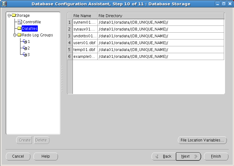 DHARAMDBA: Oracle Database Creation Using DBCA