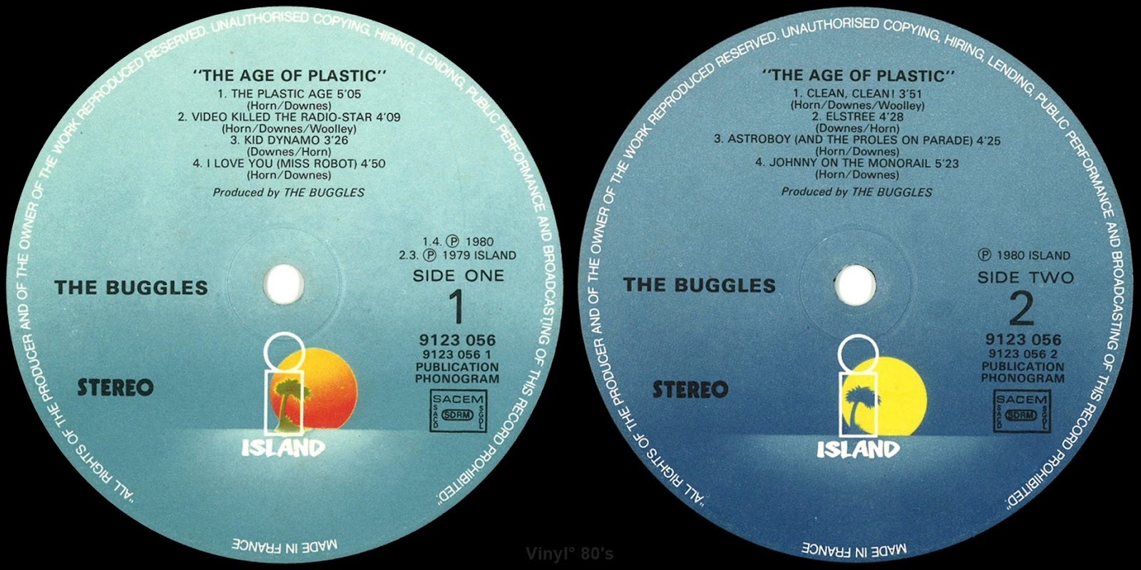 1980 The Age Of Plastic - The Buggles - Rockronología