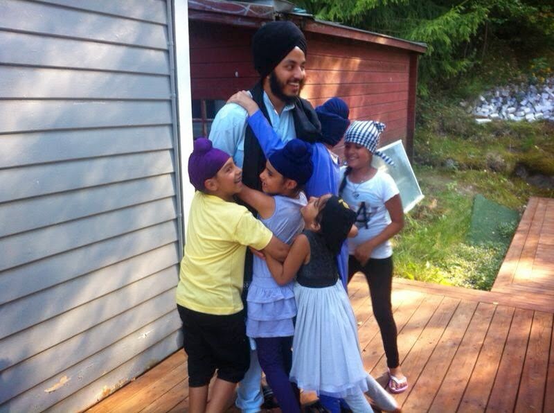 Manvir Singh: Sweden Sikh Family Camp 2014...