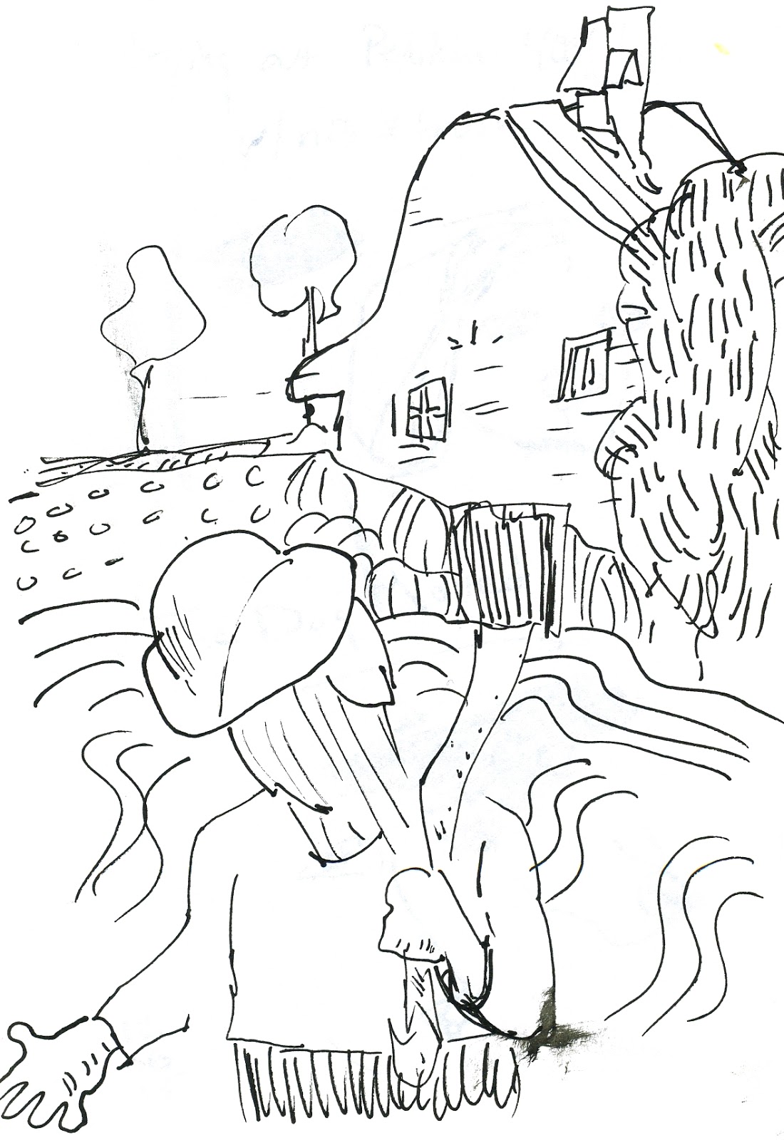 Scribbles And Ink Coloring Pages Coloring Pages
