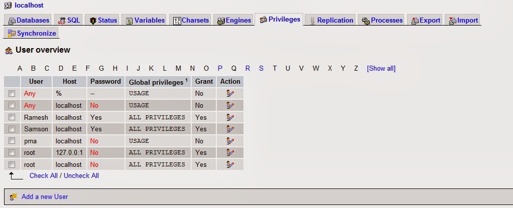 Lets start to learn: Exploring Mysql on XAMPP