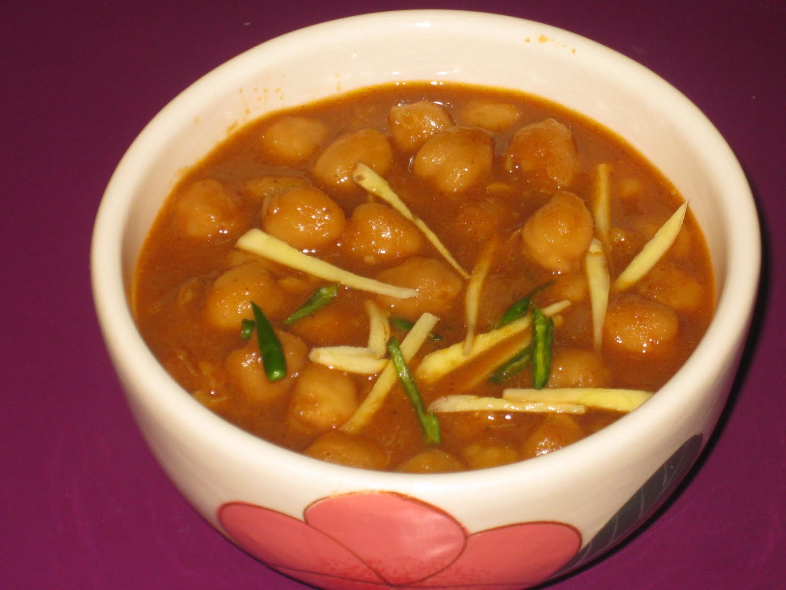 My Delicacy: Chole Curry