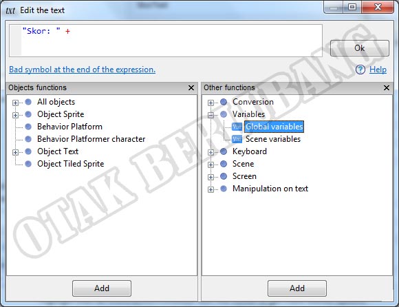 Otak Berlubang: Tutorial GDevelop Bahasa Indonesia Bagian 8 ...