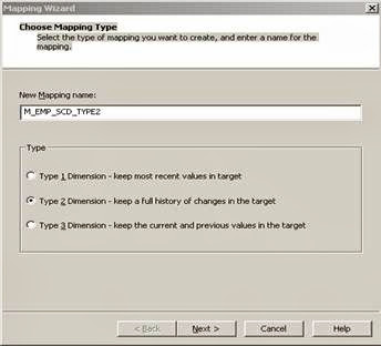 SCD Type 2 in Informatica
