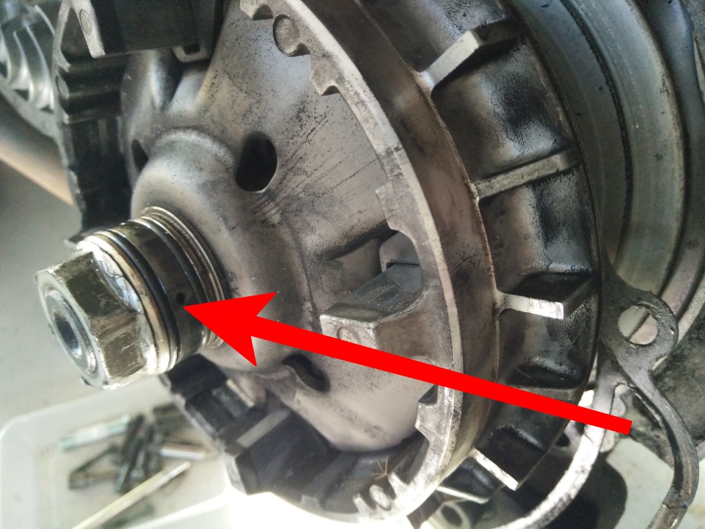 in my view ...: T-Max replaced primary Sheave