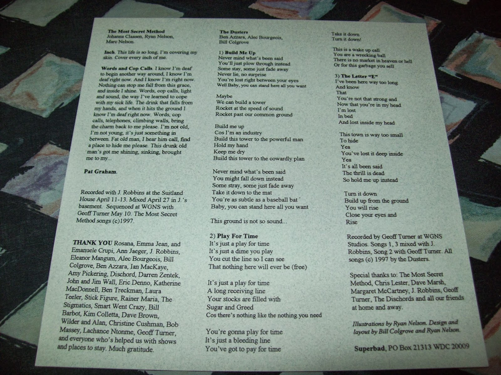 Expectador : The Most Secret Method - Our Sucess LP + Get Lovely LP ...