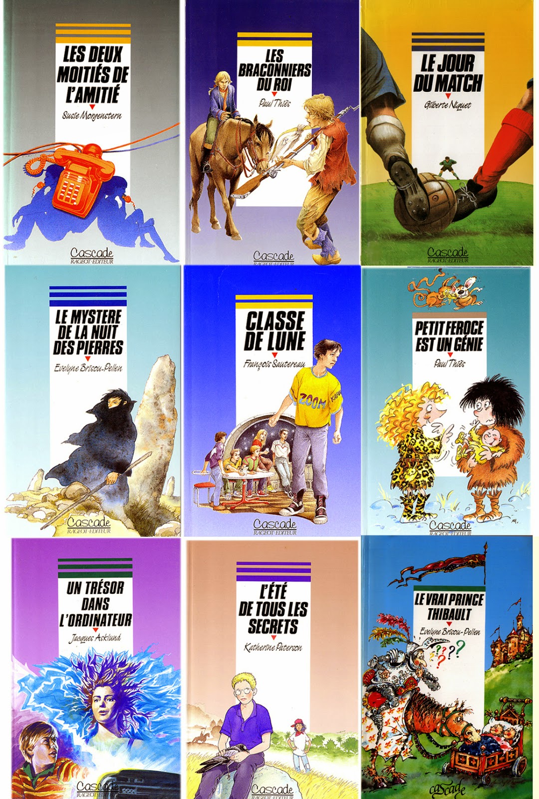 Eclectisme: "Cascade", une collection des éditions Rageot (1)