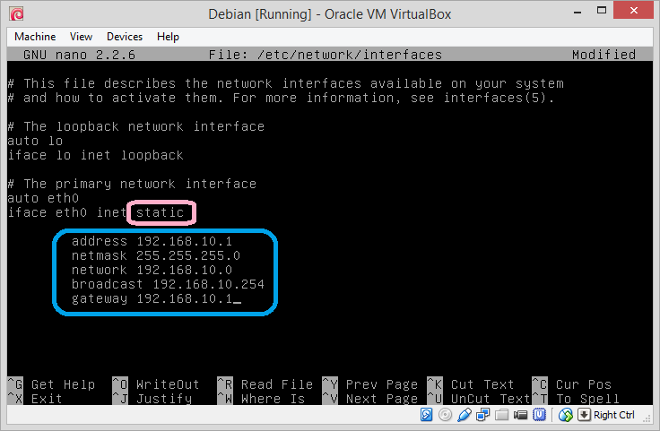 Cara Konfigurasi IP Address di Debian 7