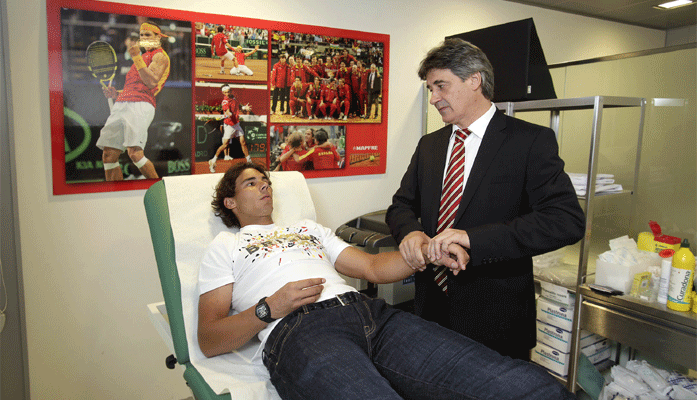 Tenis al Máximo: HABLA ÁNGEL RUÍZ-COTORRO MÉDICO DE NADAL