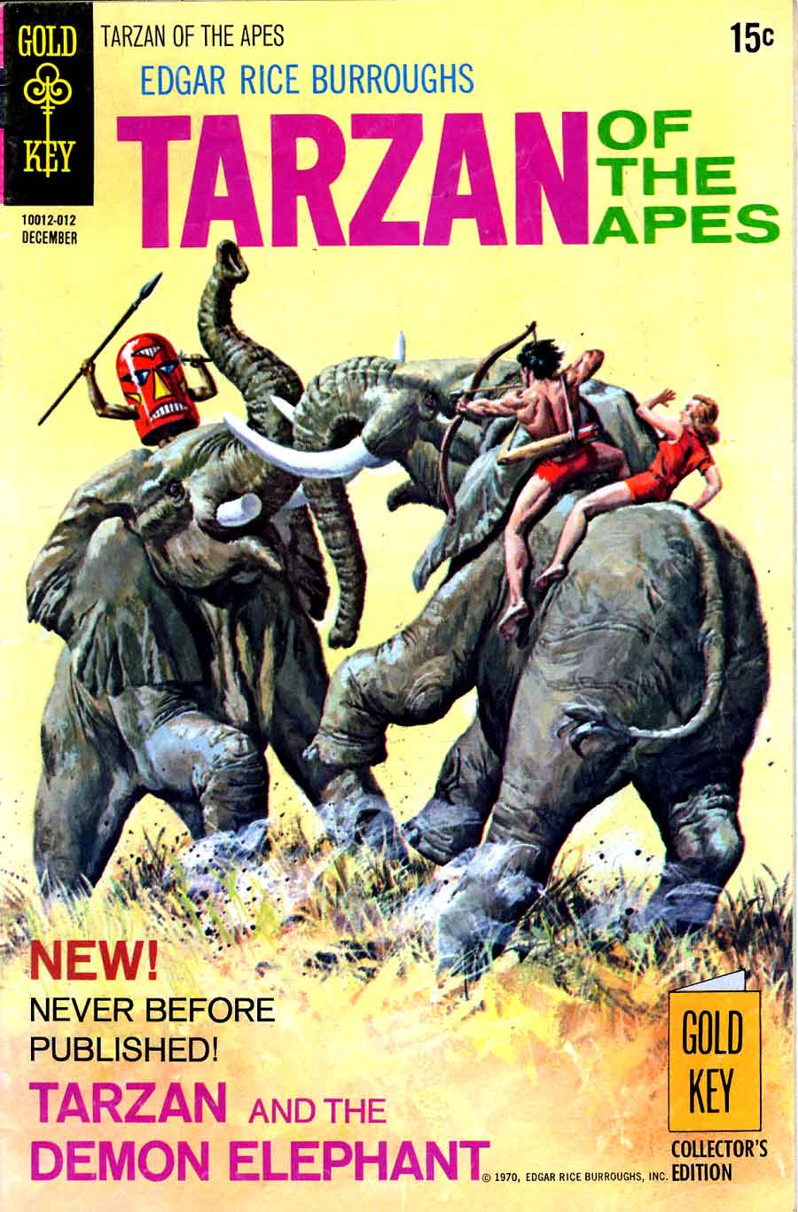 Tarzan #197 - Russ Manning reprint - Pencil Ink
