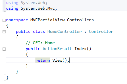 DOTNET: How to Use Partial View in MVC with Example