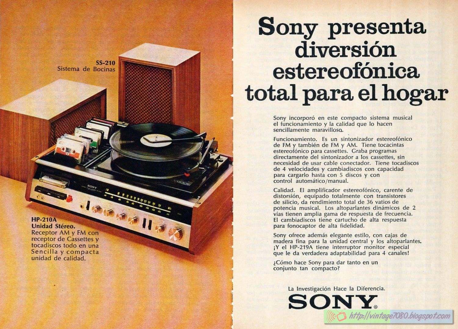 Vintage 70 80: Sony 18