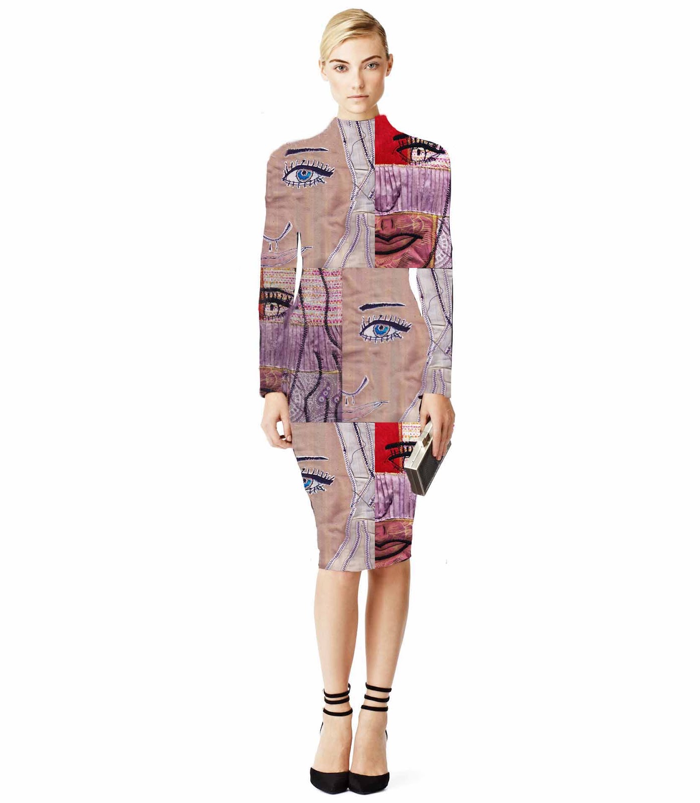 shelley's textile portfolio: textile portraits and designs