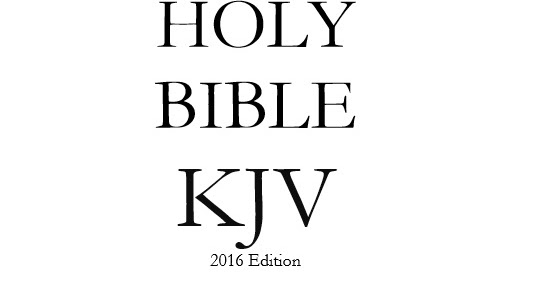 Textus Receptus: King James Version 2016 Edition New Testament