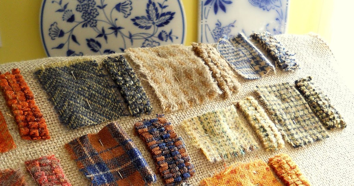 Michelle Palmer: Wool swatches and samples