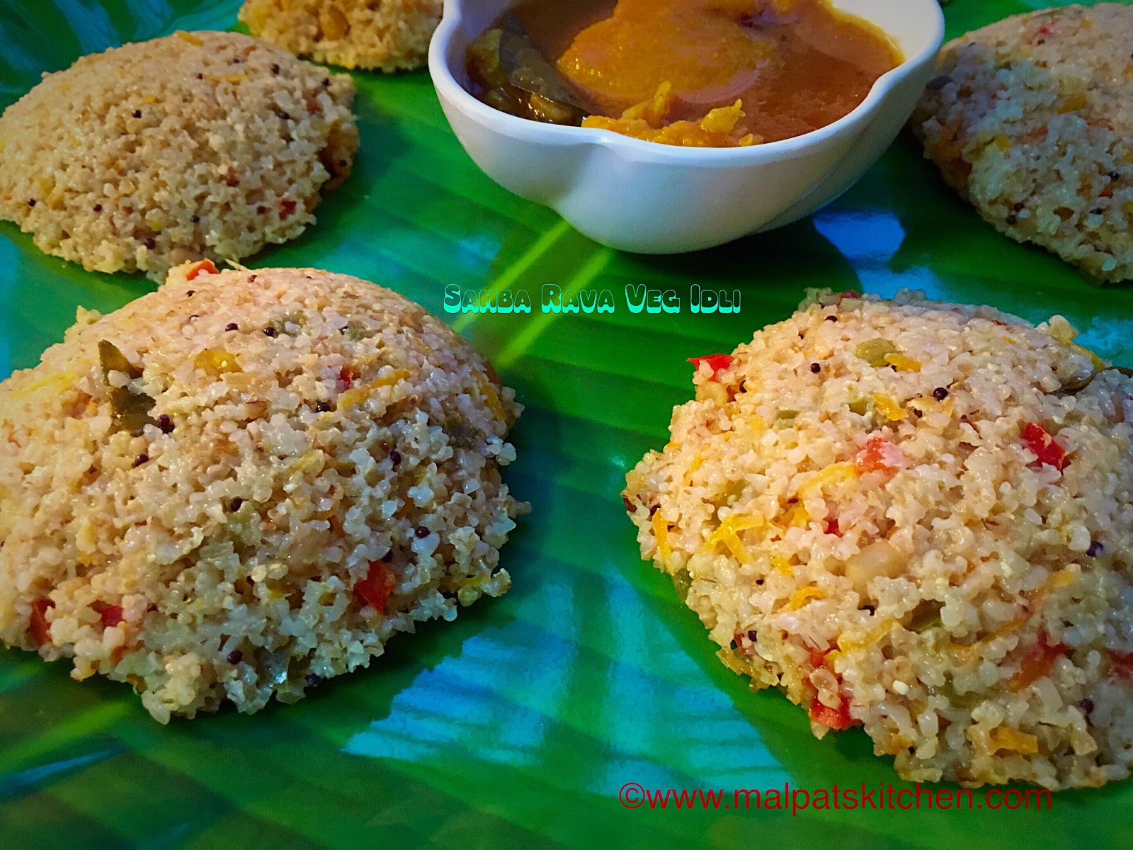 SAMBA RAVA / CRACKED WHEAT VEG IDLI, how to make samba rava idlis ...
