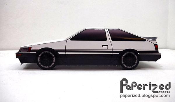 Toyota Corolla Levin AE86 Paperized | Paperized Crafts