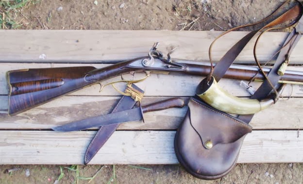 Joe Schell flintlocks: 45 caliber Virginia rifle