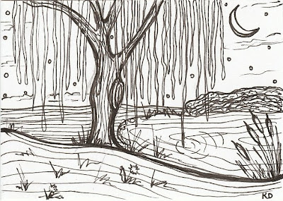 Lady Kristianna Explores the World: Willow Tree Night