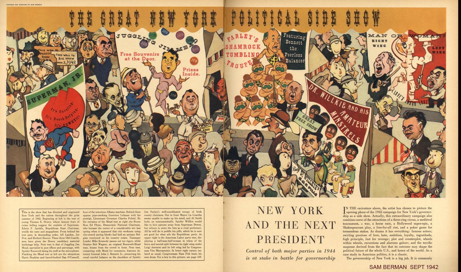D R E W • F R I E D M A N: Sam Berman & the "1947 NBC PARADE OF STARS"