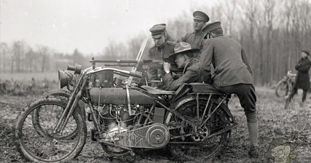 War Machines - American Motorcycles in World War I ~ Riding Vintage