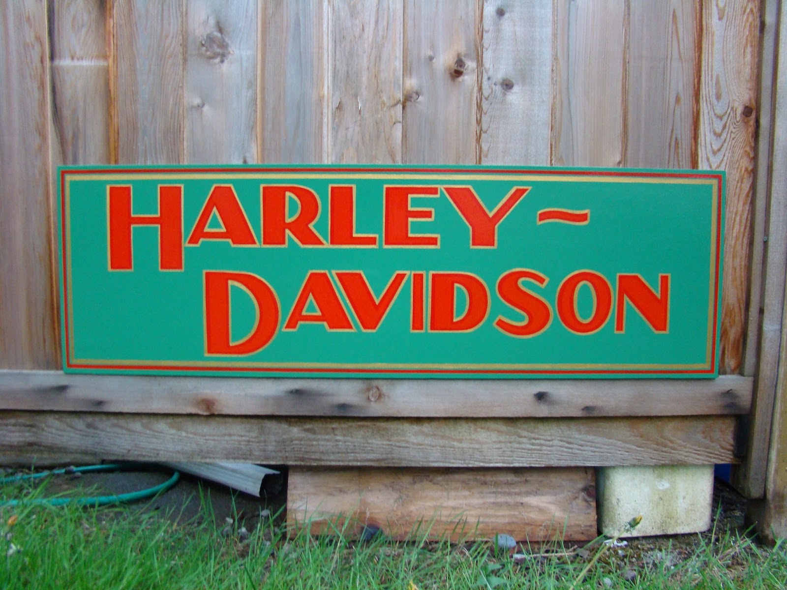The World of JEK: 300th Post! May Sign of The Month- Vintage Harley ...
