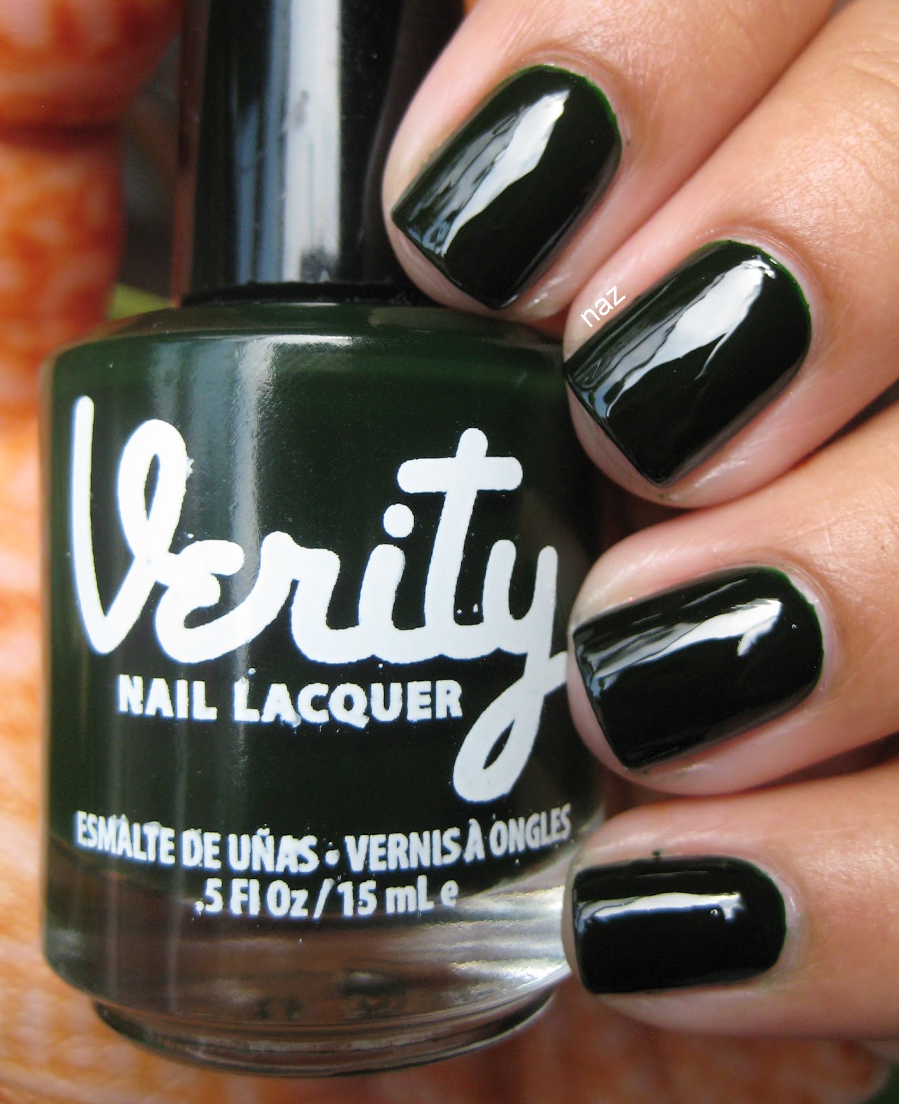 Naz's Nails: Verity Midnight Green + Comparison