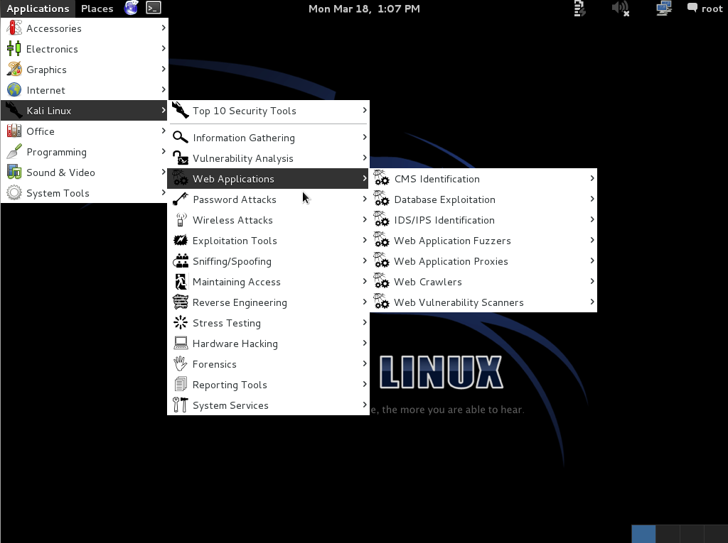 Kali Linux - 滲透測試用的 Linux 發行版本