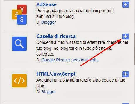 Come aggiungere una casella di ricerca su Blogger • Scuolissima.com
