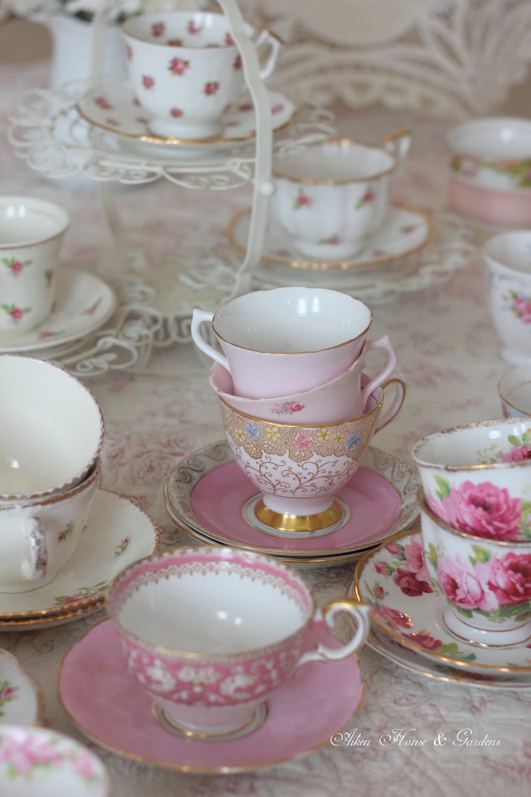 Aiken House & Gardens: All the Pretty Little Teacups