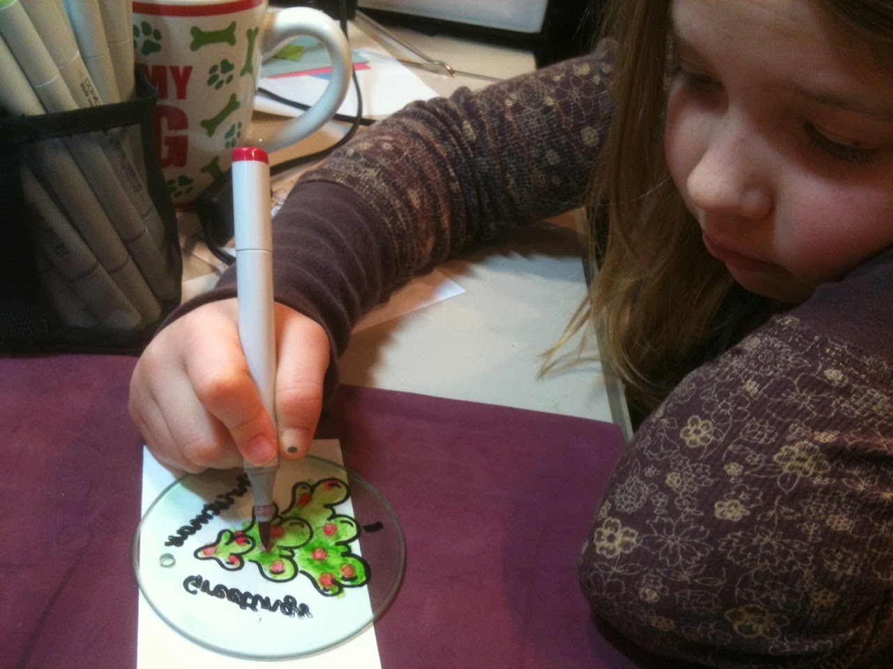 Positive Force: Red Rubber Designs for the holidays