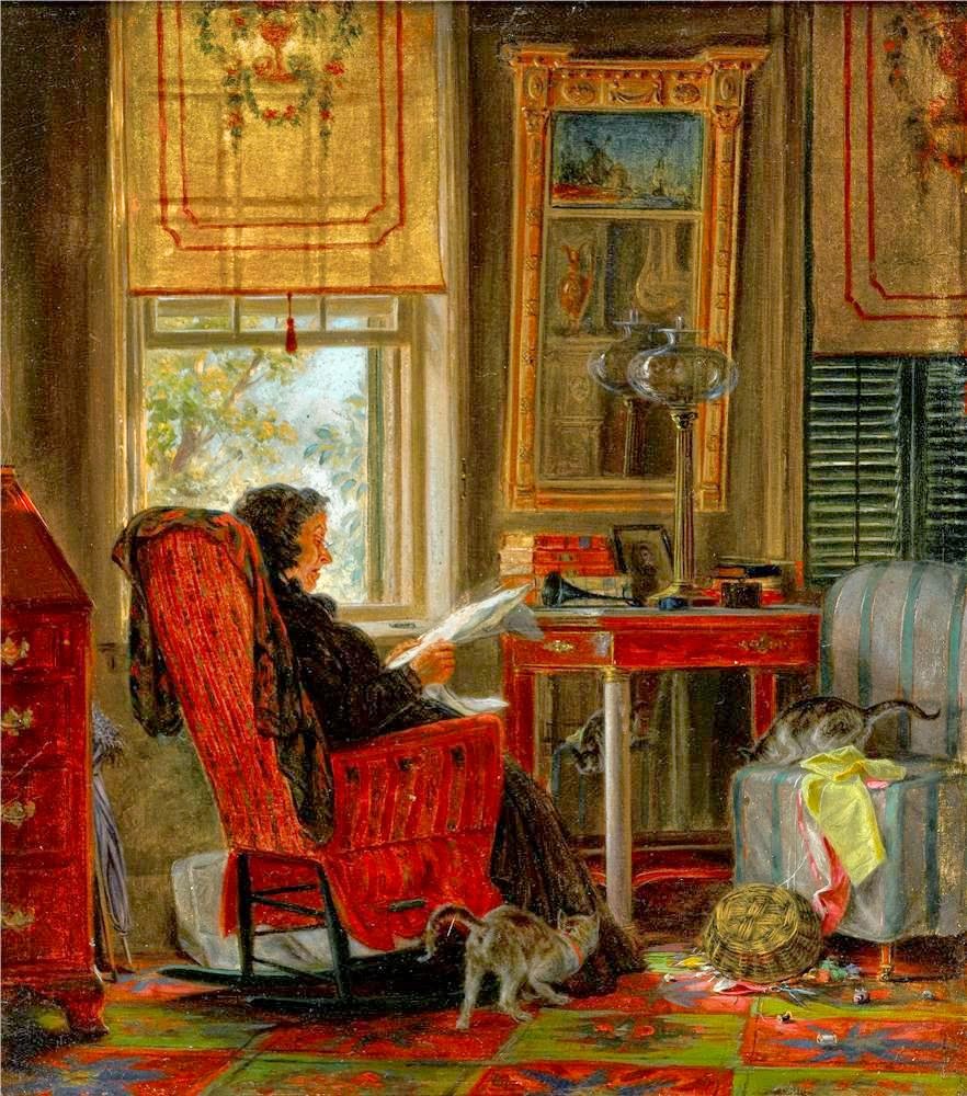 Reading and Art: Edward Lamson Henry